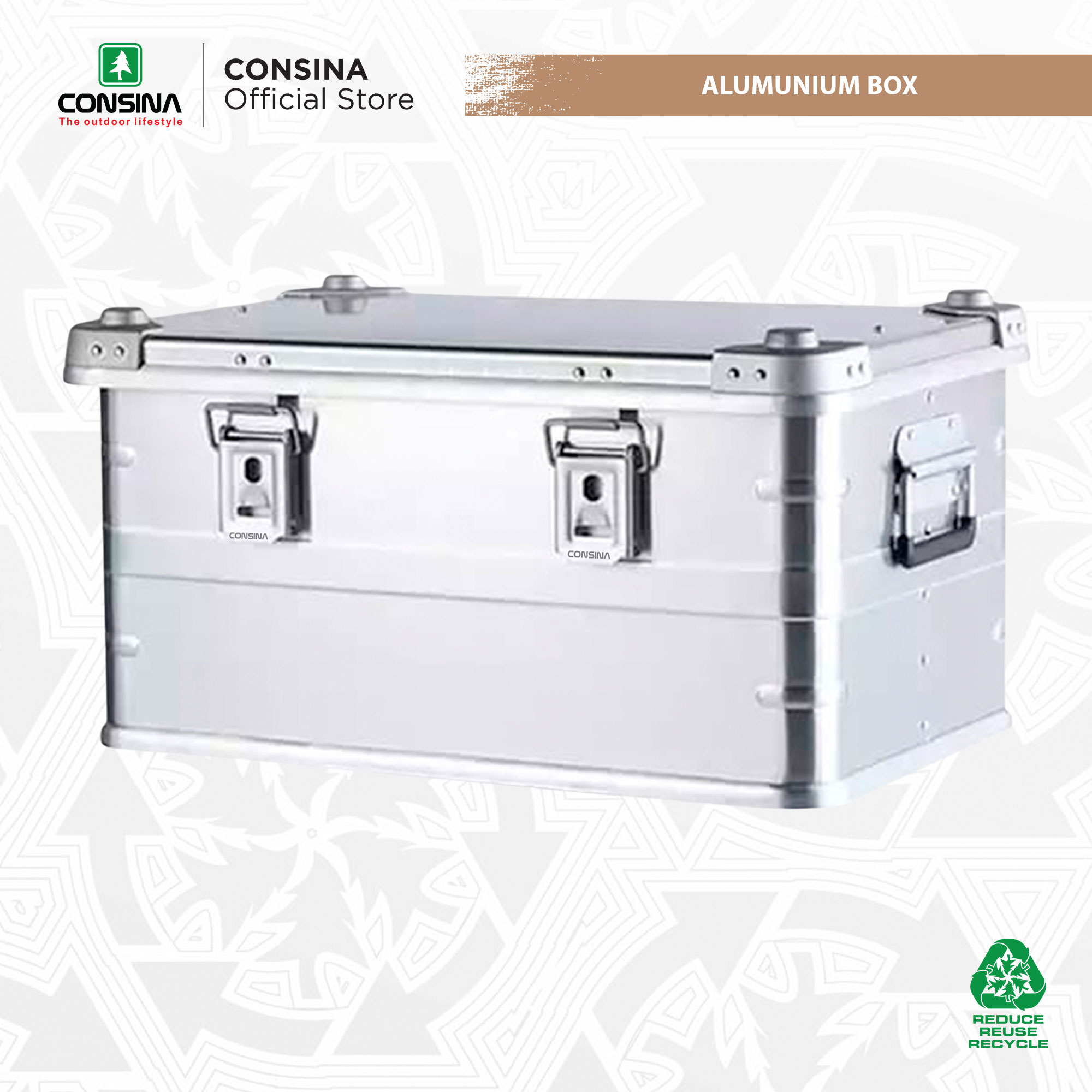 CONSINA ALUMUNIUM BOX KOTAK ALAT CAMPING - Toko Online Consina Official ...