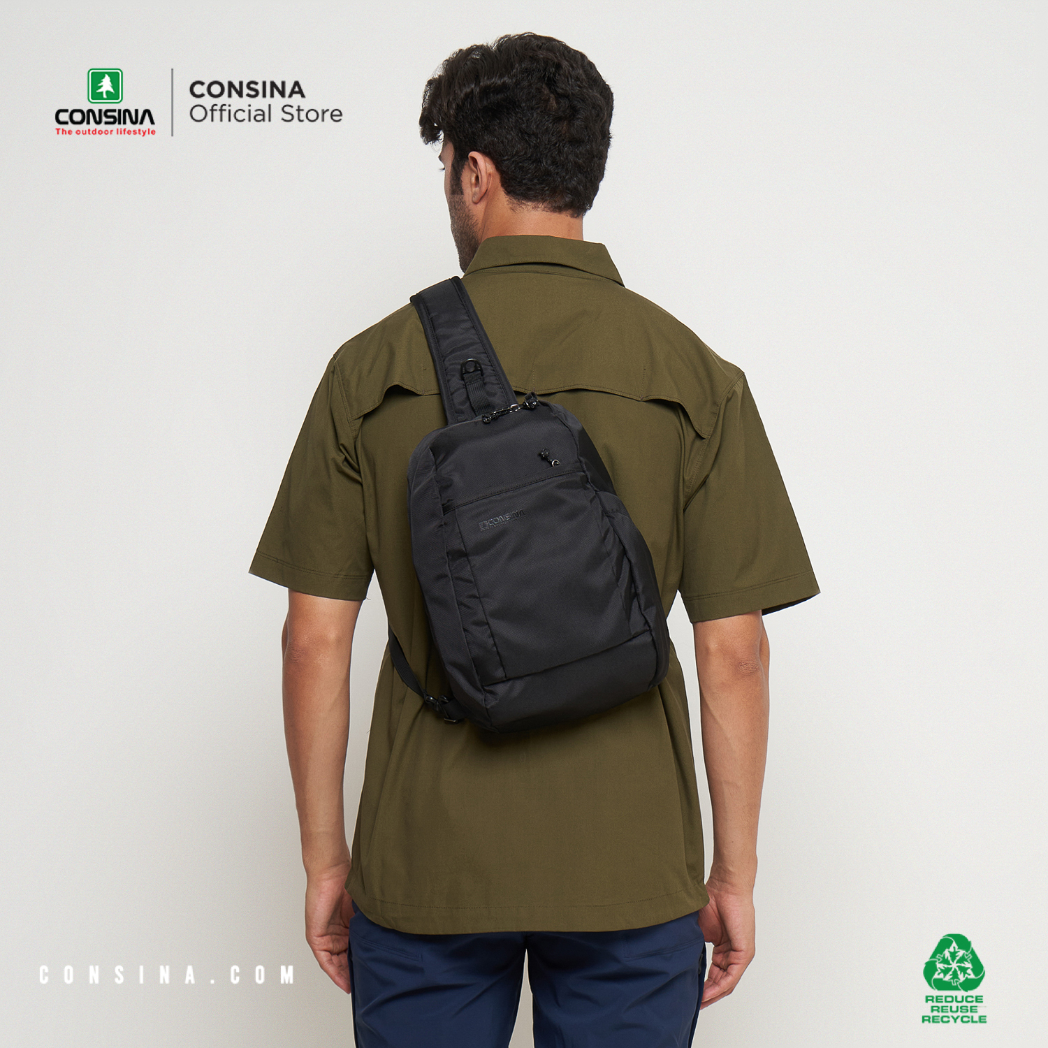 Consina Auckland Tas Selempang Pria Urban - Toko Online Consina ...