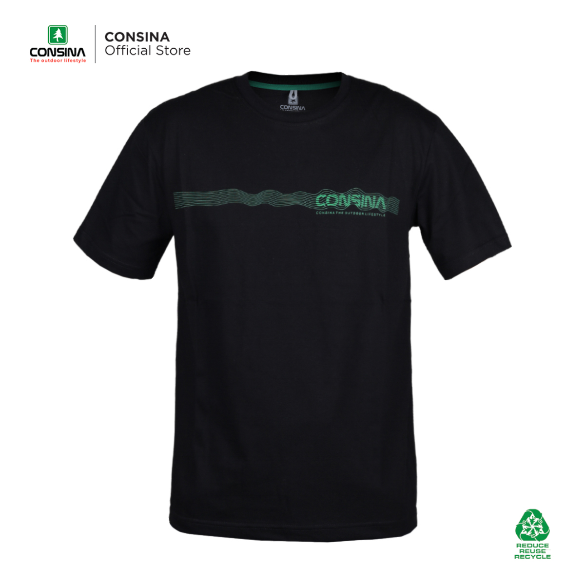 Consina T Shirt 158 Kaos Outdoor Gunung Hiking Premium Cotton - Toko ...