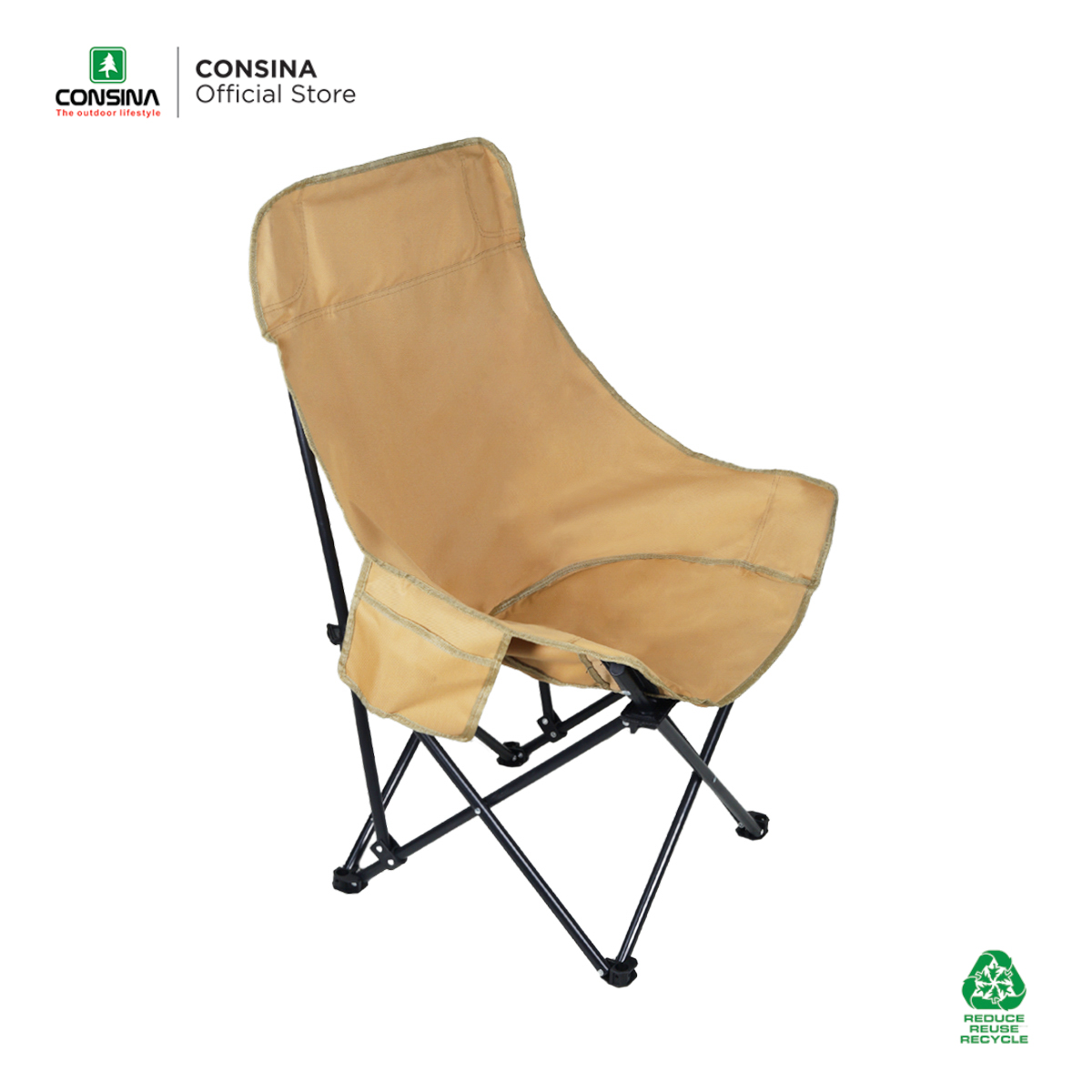 Consina Safaris Chair Kursi Lipat Camping | Outdoor Camper Van Outbound ...